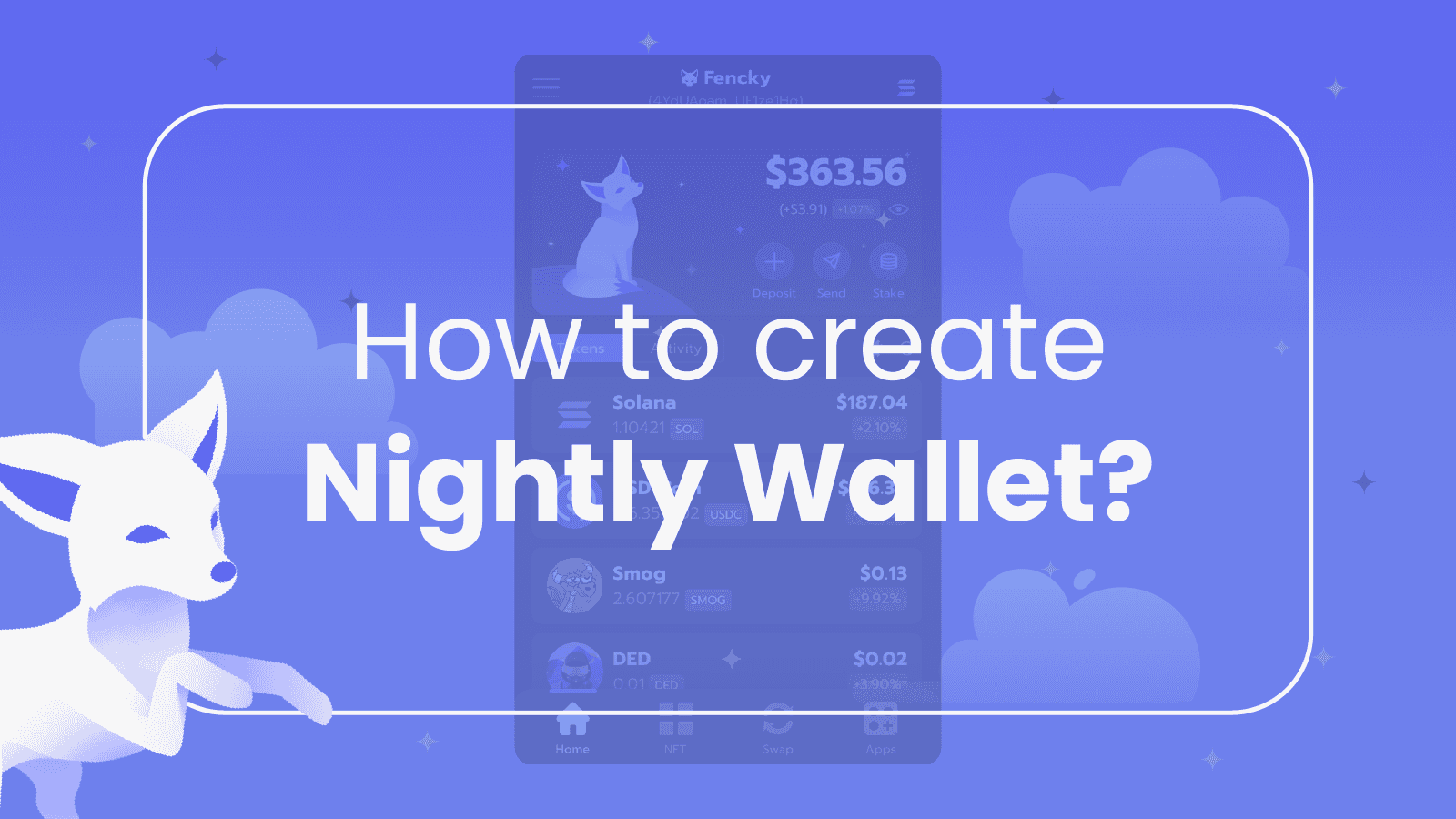 How to create Nightly Wallet? | Nightly Wallet
